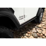 Mopar 82215128 Rubicon Style Rocker Guards for 18-24 Jeep Wrangler JL 2 ...
