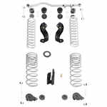 Rubicon Express 3.5in Sport Lift Kit for 20-21 Jeep Gladiator JT with ...