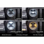 Diode Dynamics DD5165 Elite Max LED Headlights for 18-22 Jeep Wrangler ...