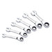 Eastwood 32482 6pc Stubby MM Ratcheting Wrench Set | Quadratec
