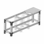 Eastwood Shop Table Bracket Kit in Black | Quadratec