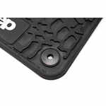 FlexTread Tire Tread/Scorched Earth Scene Front Floor Liners with JEEP ...