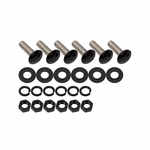 Kentrol Stainless Steel Rear Body Corners for 55-86 Jeep CJ5, CJ6, CJ7 ...