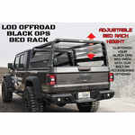 LoD Offroad JRR2021 Black Ops Bed Rack for 20-22 Jeep Gladiator JT ...