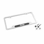 Mopar License Plate Frame with Jeep Logo | Quadratec