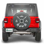 Mopar 82215440 Spare Tire Cover with Camping Logo for 18-21 Jeep ...
