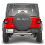 Mopar 82215447 Sahara Logo Spare Tire Cover for 2018 Jeep Wrangler JL ...