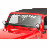 Quadratec 6" Round LED Lights with Wiring Harness | Quadratec