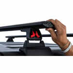 Rhino-Rack JC-00301 Vortex 2-Bar Backbone Roof Rack with RLT600 Quick ...