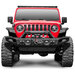 Rival 4x4 Front Modular Stamped Steel Bumper for 07-24 Jeep Wrangler JK, JL & Gladiator JT ...