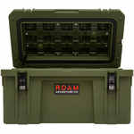 Roam Adventure Co. 82L Rugged Case in Black | Quadratec