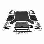 Rugged Ridge 13783.35 Complete Soft Top w/Frame for 97-06 Jeep Wrangler ...
