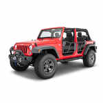 TACTIK Tube Doors for 07-18 Jeep Wrangler JK Rear Tube Doors for 07-18 ...