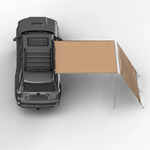 Tuff Stuff Overland Truck or Car Awning Shade Wall | Quadratec
