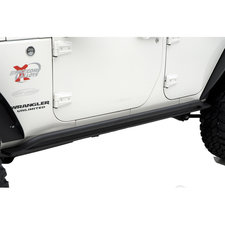Mopar® 82210586 Production Rubicon Rock Rails in Satin Black for 07-17 ...