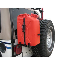 Tomken Machine TMC-0110-DG DROP1 Dual Jerry Can Mount for 76-86 Jeep CJ ...