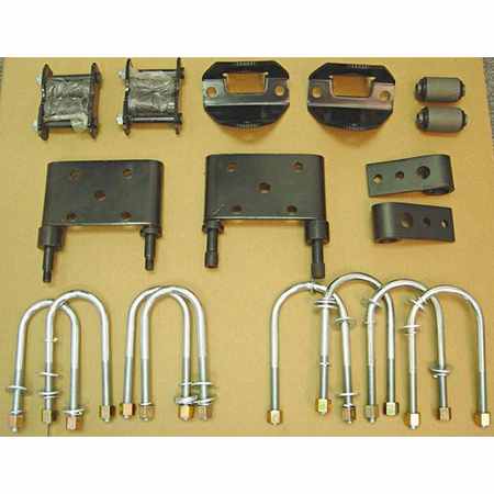 Ok Auto 4wd & Tire R04-43000U Wrangler Leaf Spring Conversion Kit for ...