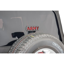 Jeep® Tweaks JT03-B 3rd Brake Light Guard in Black Powder Coat for 07 ...