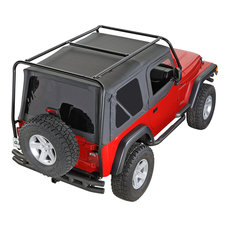 Garvin 34061 Sport Series Track Rack for 76-06 Jeep CJ-7, Wrangler YJ ...