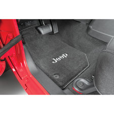 Lloyd Mats JW3K Lloyd Jeep Logo All Weather Carpet Front & Rear Mats ...