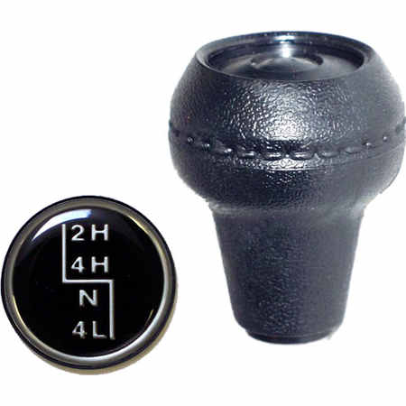 DV8 Offroad Billet 4WD Knob for 87-95 Jeep Wrangler YJ | Quadratec