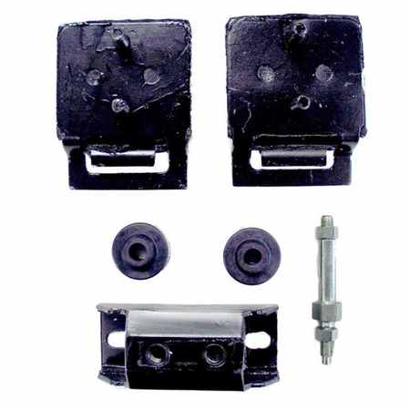 OMIX 17474.03 Engine Mount Kit for 72-86 Jeep CJ Vehicles with 4.2L ...