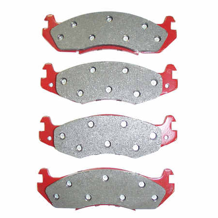 Crown Automotive 83501167MK Front Disc Brake Pad Set with Hardware for ...