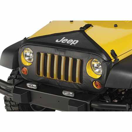 Mopar 82210316 Hood Cover with Jeep Logo for 07-18 Jeep Wrangler JK ...