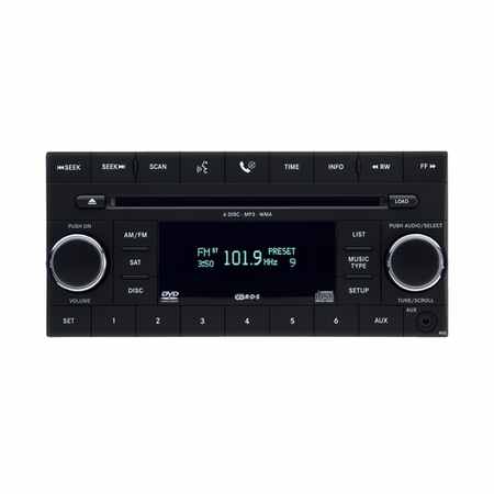 Mopar 5064411AE RES AM/FM Stereo with CD/MP3 Player for 2008 Jeep ...