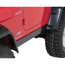 MOPAR Rubicon Diamond Plate Steel Rocker Panel Kit for 97-06 Jeep ...