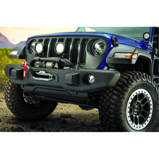 Rugged Ridge 11544.23 Spartacus Front Bumper with Winch Plate for 18-20 ...