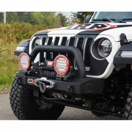ARB 3450460 Front Bondi Deluxe Winch Bumper for 18-23 Jeep Wrangler JL ...