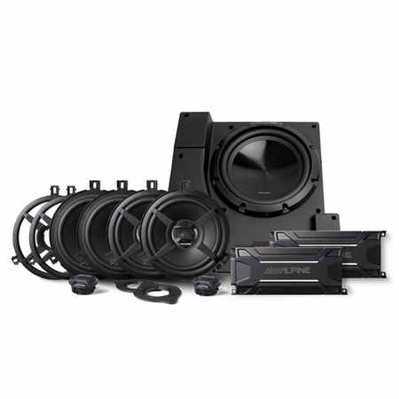 Alpine PSS-21WRA Full Sound System Upgrade for 15-18 Jeep Wrangler ...
