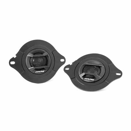 Alpine SPR-10TW Type-R 1in Silk Ring Dome Tweeter Set | Quadratec