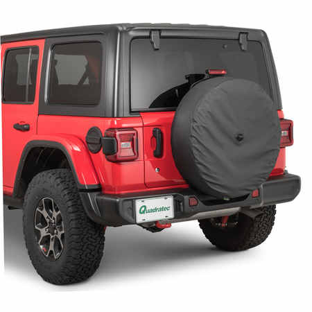 Mopar 82215434AB Spare Tire Cover for 18-24 Jeep Wrangler JL | Quadratec