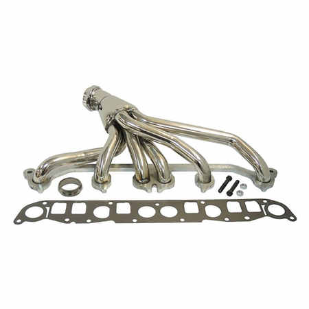 Borla 17039 T-304 Stainless Steel Header for 93-97 Jeep Cherokee XJ ...
