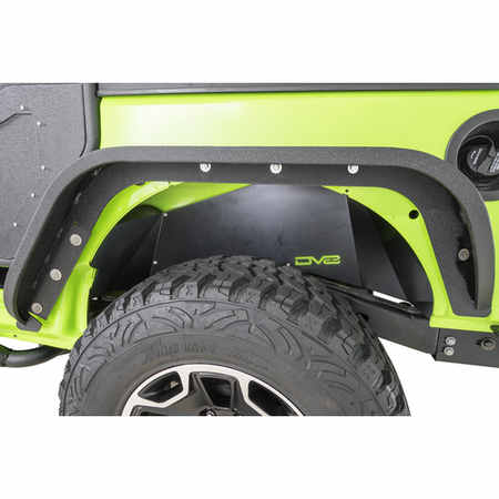 Fishbone Offroad FB33007R Aluminum Rear Inner Fender Liners in Black ...