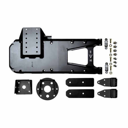 Mopar 82215355 Oversize Spare Tire Carrier Mounting Bracket Kit for 18 ...
