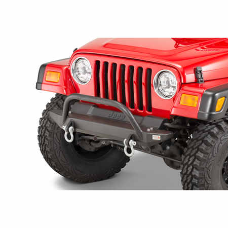 ARB 3450150 Quadratec Edition Front Stubby Bull Bar Bumper for 87-06 ...