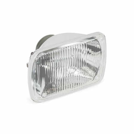 Hella 003427811 5X7" Rectangular E-Code (ECE) H4 Conversion Headlight Kit | Quadratec