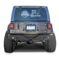 Mopar 82215342 Rubicon Rear Bumper in Steel for 18-20 Jeep Wrangler JL ...