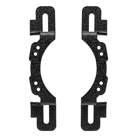 Vision X 9891064 JK-X LED Fog Light Mounting Brackets for 13-15 Jeep ...