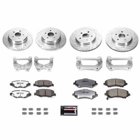 Crown Automotive RT31057 Rear Big Brake Kit for 07-18 Jeep Wrangler JK ...