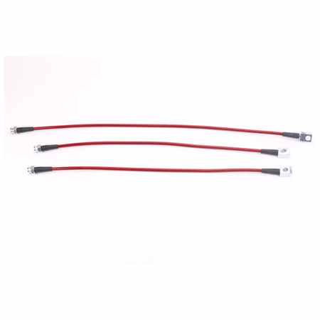 Rough Country 89715 Front & Rear Stainless Steel Brake Lines for 84-06 ...