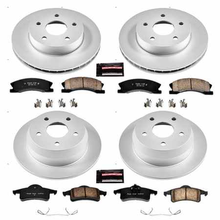 Crown Automotive RT31035 Performance Front Brake Kit for 99-02 Jeep ...