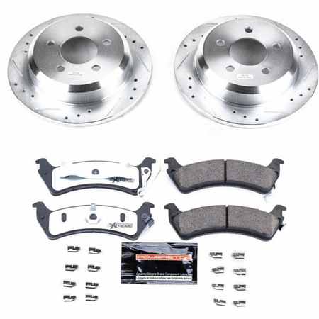 Crown Automotive RT31033 Performance Rear Brake Service Kit for 94-98 ...