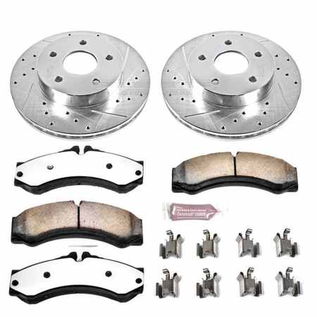 Crown Automotive RT31036 Performance Front Brake Kit for 99-04 Jeep ...