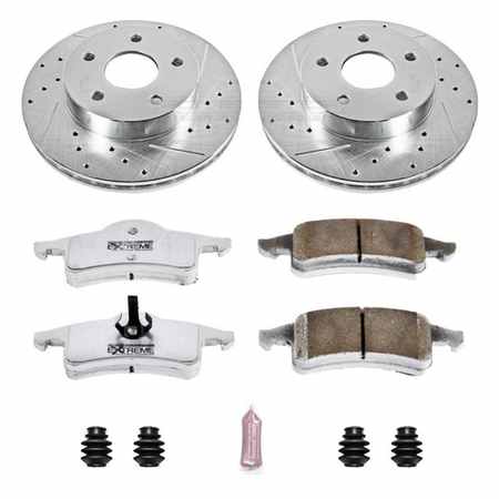 Crown Automotive RT31034 Performance Rear Brake Service Kit for 99-04 ...