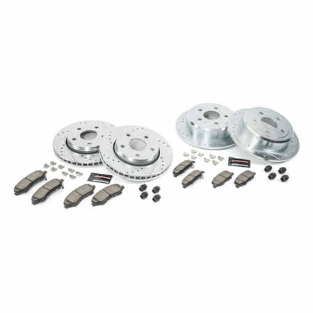 Teraflex Front & Rear Delta Brake Kit for 07-21 Jeep Wrangler JL & JK ...