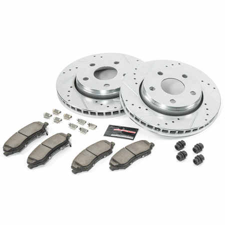 Crown Automotive RT31046 Front Big Brake Kit for 07-18 Jeep Wrangler JK ...